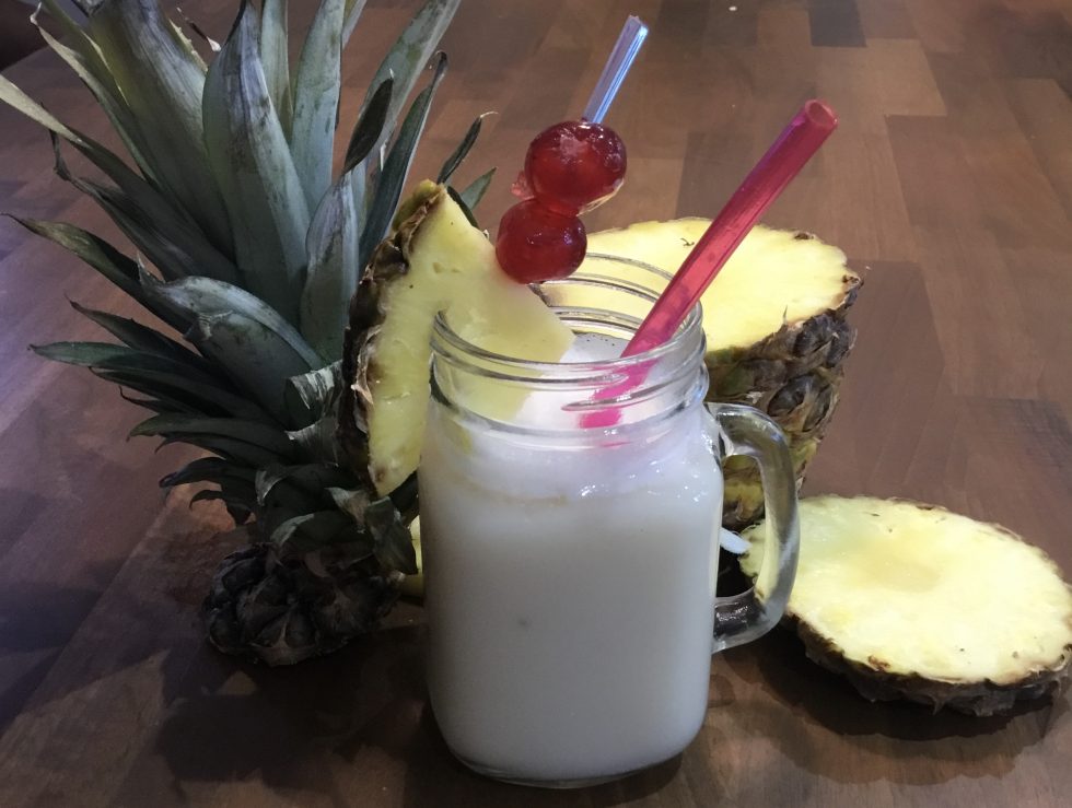 Mocktails and Me (9): Pina Colada Mocktail - Sober Bubble